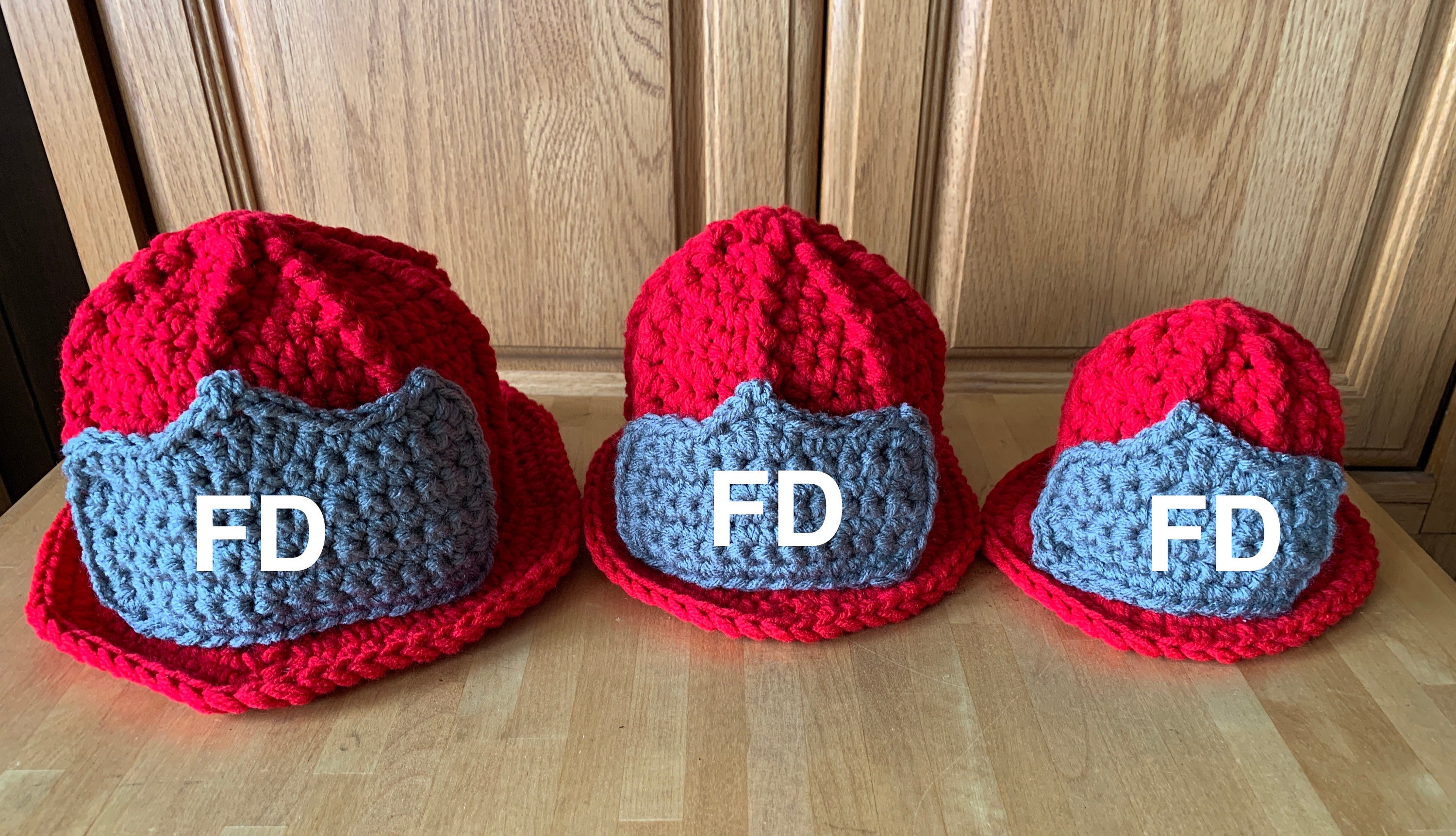 Knit Fireman Hat
