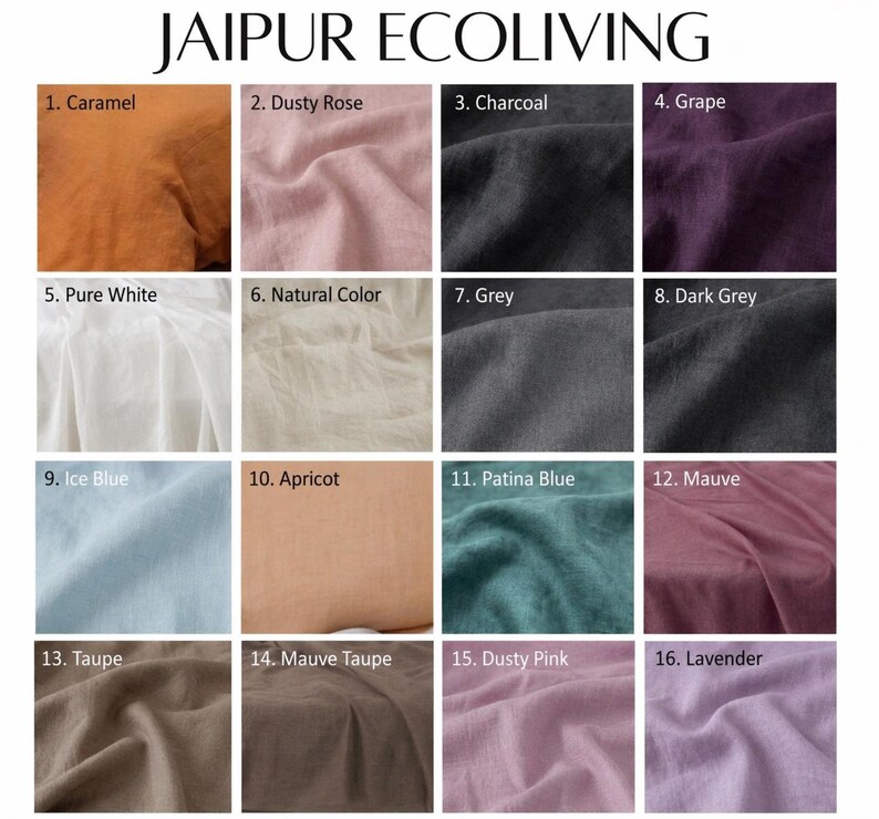 Apricot Linen 4pc Sheets: Fitted, Flat Sheet & Pillowcases King/queen ...