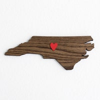 North Carolina Rustic Wood State, Wooden North Carolina State, Rustic ...