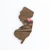 HOBOKEN NJ: Handmade Wire Words Wall Sign for New Jersey Decor - Etsy