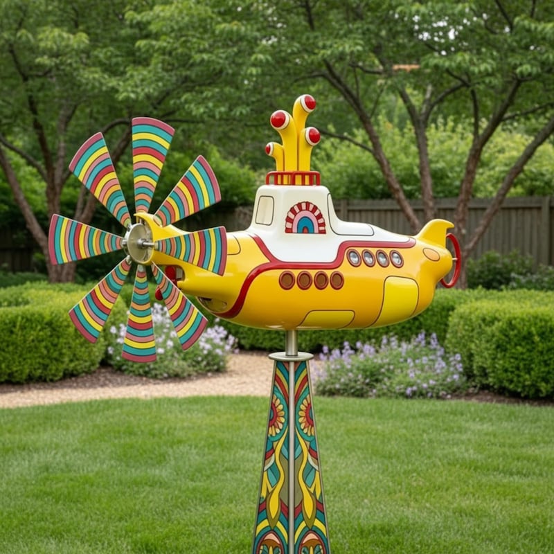 Yellow Submarine Yard Art - Etsy