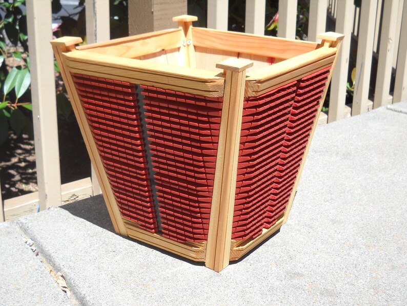 Fire Plug Tapered Square Planter. - Etsy