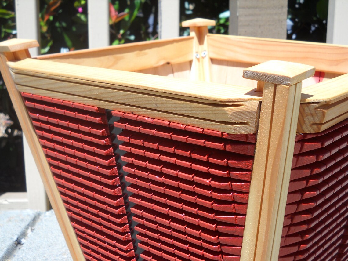 Fire Plug Tapered Square Planter. - Etsy