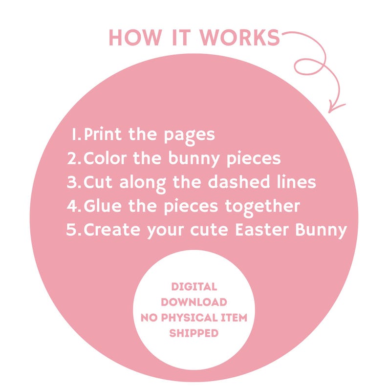 Easter Bunny Craft | Build a Bunny Activity for Kids | Printable ...