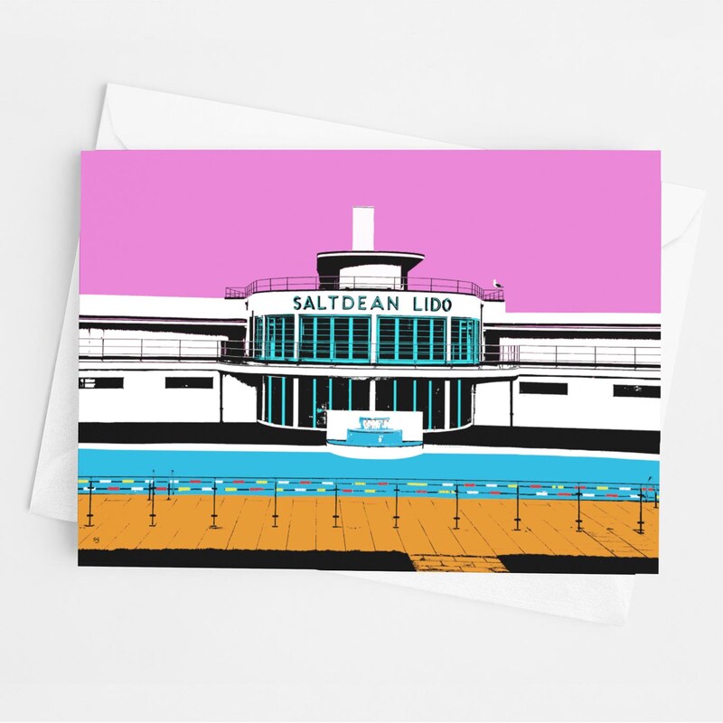 Lido Greetings Card - Etsy