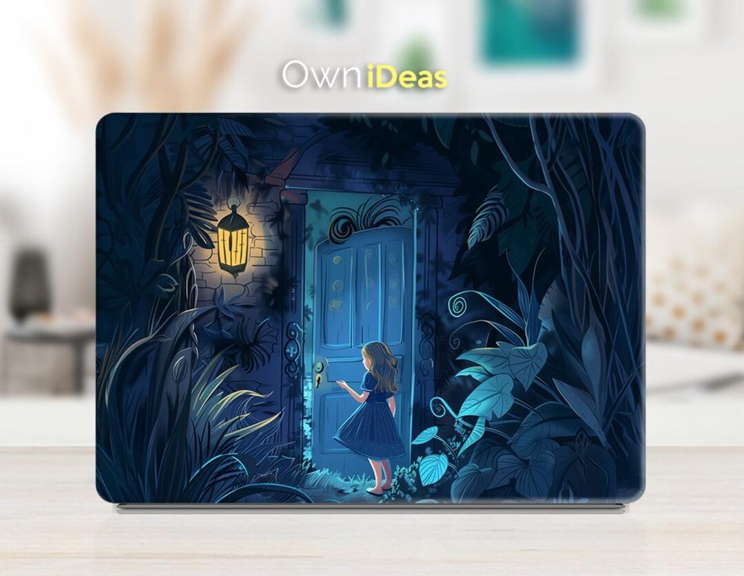 Dell Alienware Laptop Skin Blue Girls Design Personalized Gift Custom ...