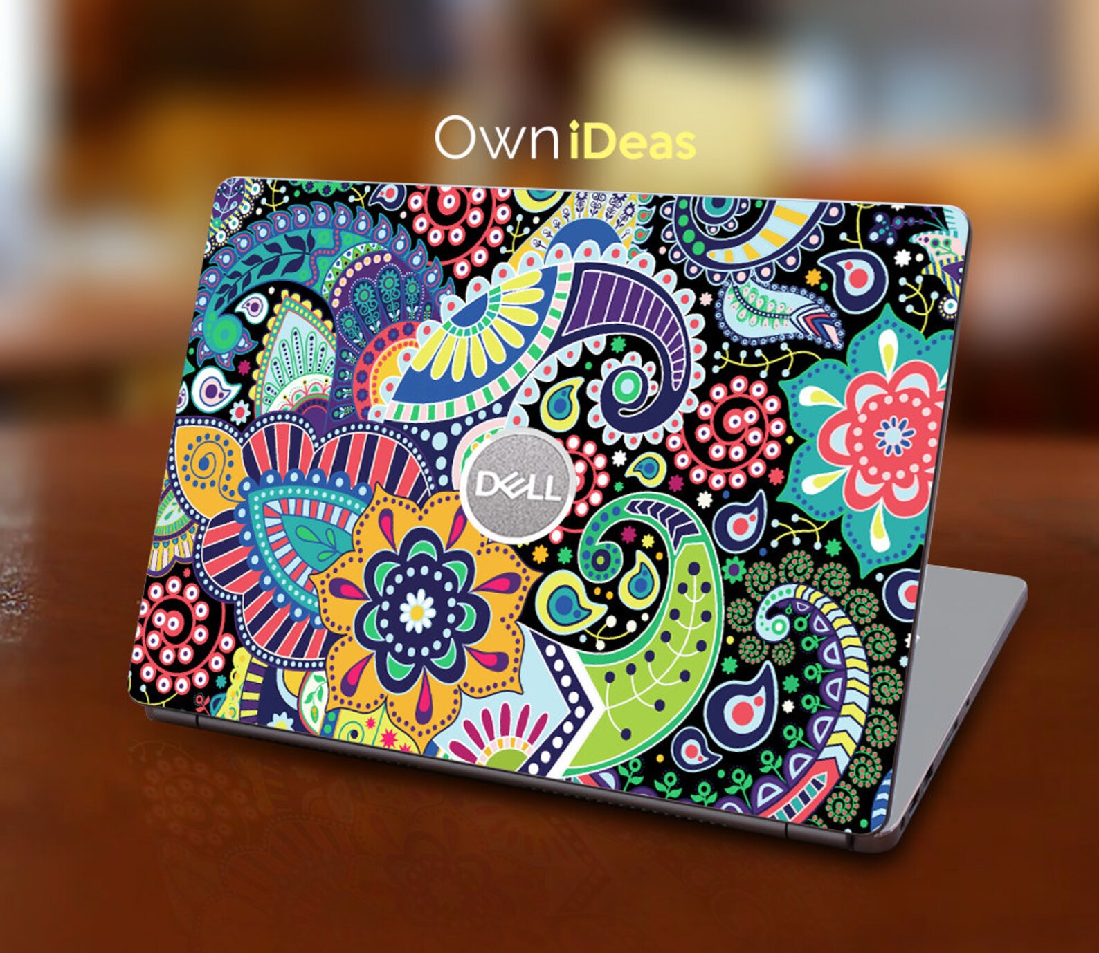 DELL Inspiron 15 Decal, Vivid Pattern Style Personalized Customizable ...