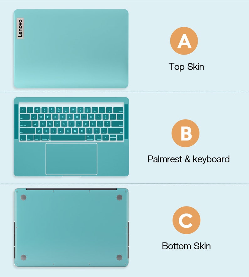 Lenovo Yoga Laptop Thinkpad Skin Abstract Watercolor Design - Etsy