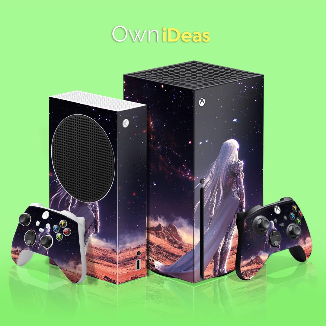 Custom Xbox Series X/S Console Skins Stardust Future Design Game Gift ...