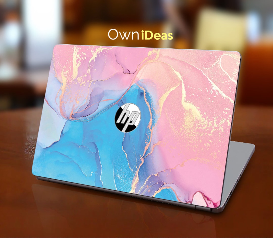 Hp Pavilion X360 Skin Pink Cute Marble Design Vinyl Decals Personalized ...