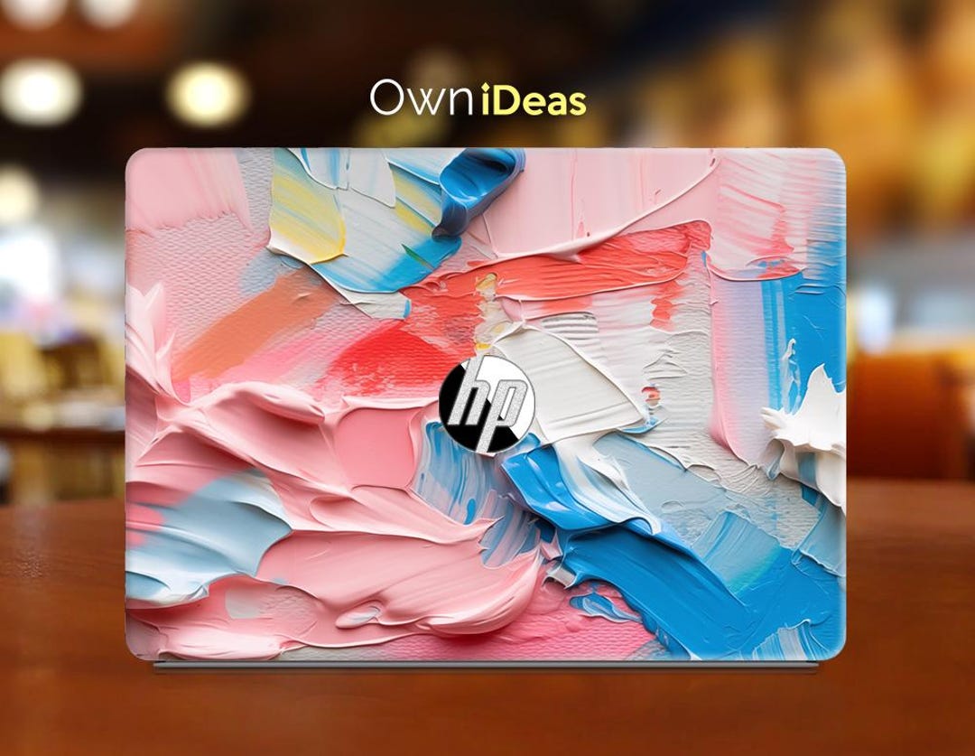 HP Laptop Accessories Pink Oil Painting Pattern Valentine's Day Gift ...