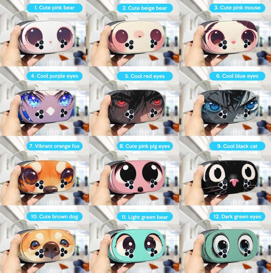 Different Style VR Controller Stickers Skin Decals Holiday Gifts ...
