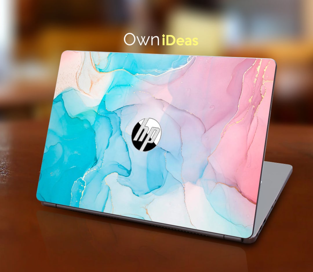 Hp Probook Laptop Skin, Marble Texture Personalized Gift, Fits HP ...