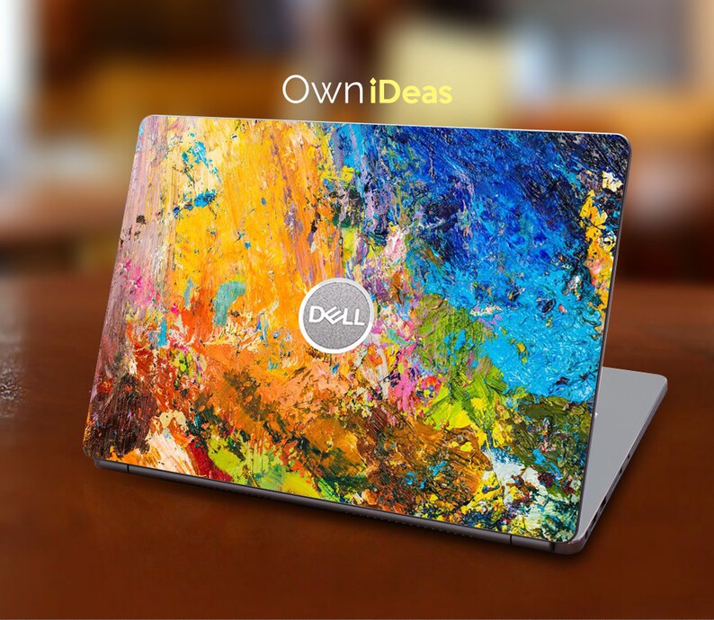 Dell Latitude 5420 Skin Decal Abstract Painting Design Personalized ...