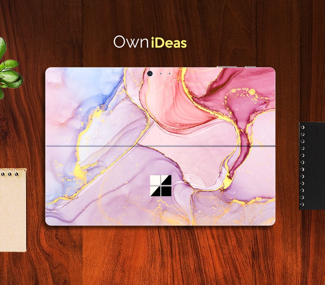 Surface Pro Decal Skin Marble Design Customized Gifts Fits Surface Pro ...