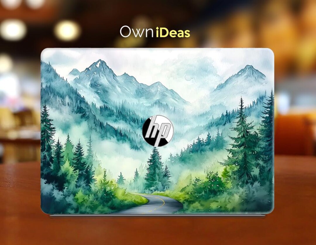 Hp Pavilion Laptop Decal Valley's Serene Path Design Gift for Hp ...