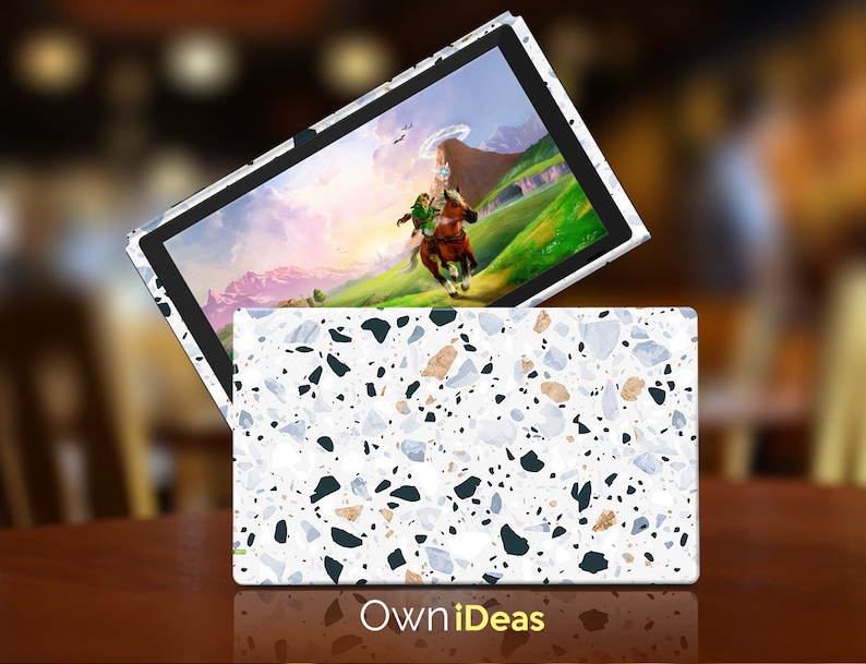 Nintendo Switch Skins, Terrazzo Texture Design, Personalized Gifts ...