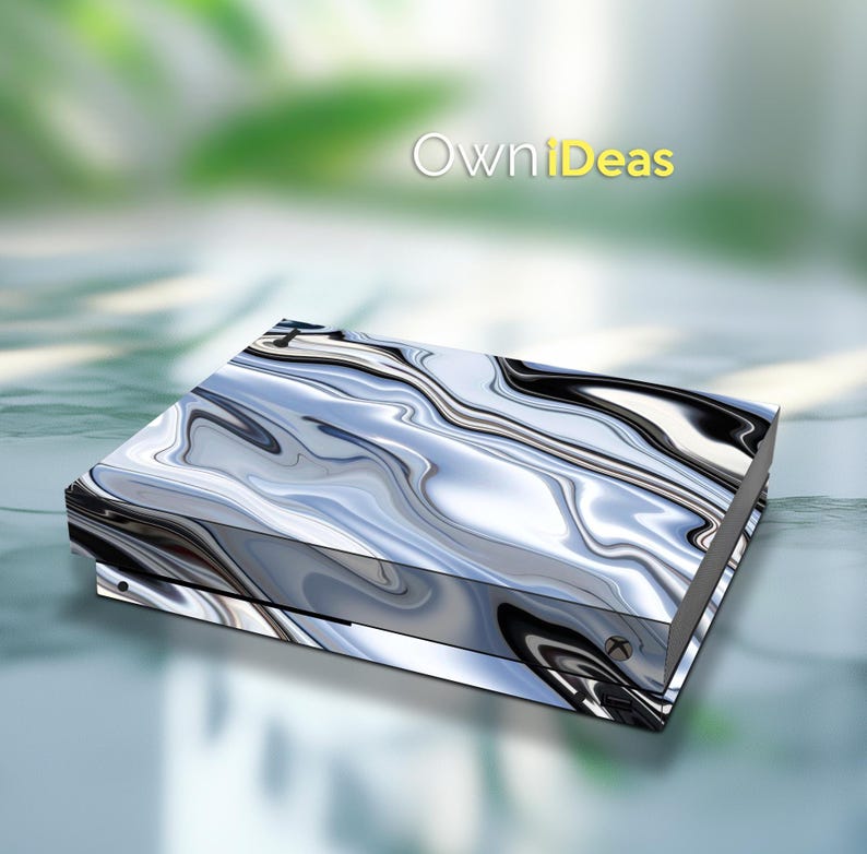 Xbox Series Decal Ripple Marble Design Personalized Gift for Xbox ...