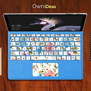 Surface Pro Go Decals, Color Pattern Design Personalized Gift, Fits ...