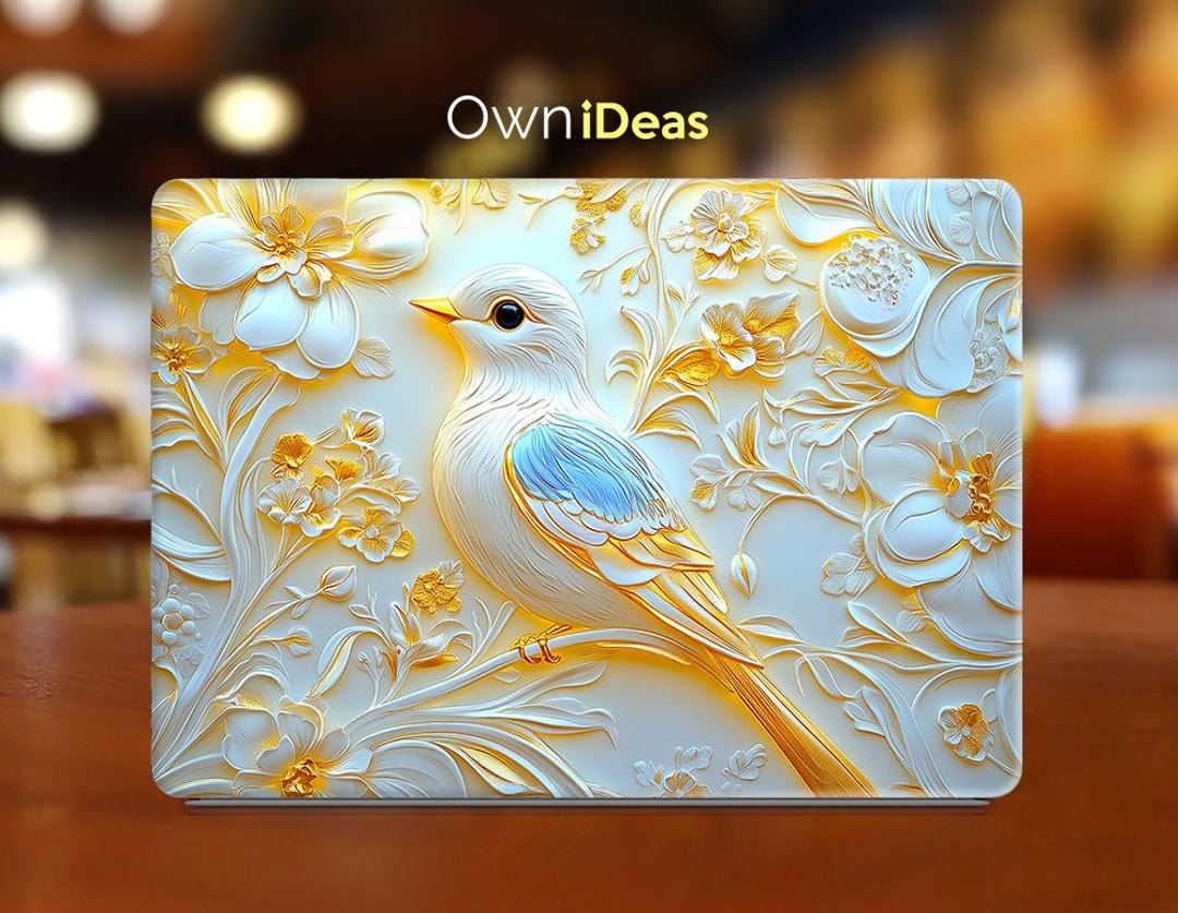 Hp Laptop Decal Cute Bird Pattern Personalized Gift for Girls for ...