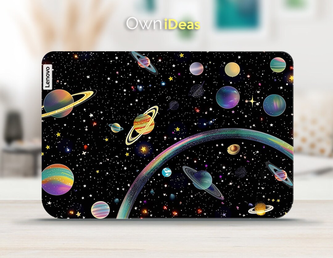 Lenovo Skin Laptop Protective Decal Space Planet Design Customizable ...