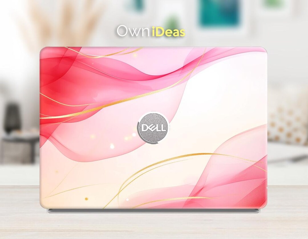 Dell Latitude Laptop Protective Decal Pink Marble Design Gift for ...