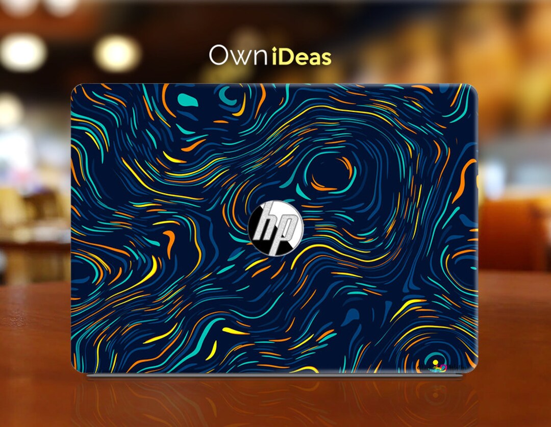 Laptop Custom Skins Hp Envy X360 Vinyl Colors Curve Gift, Fits Hp ...