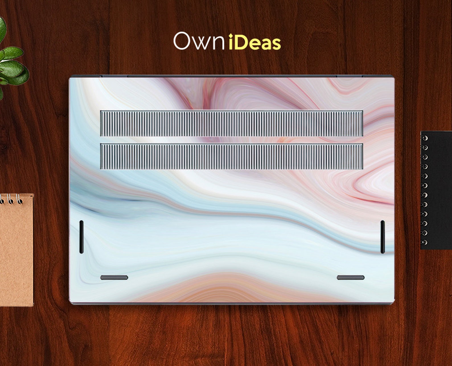 Dell Xps Laptop Vinyl Skin,marble Texture Design,personalized ...