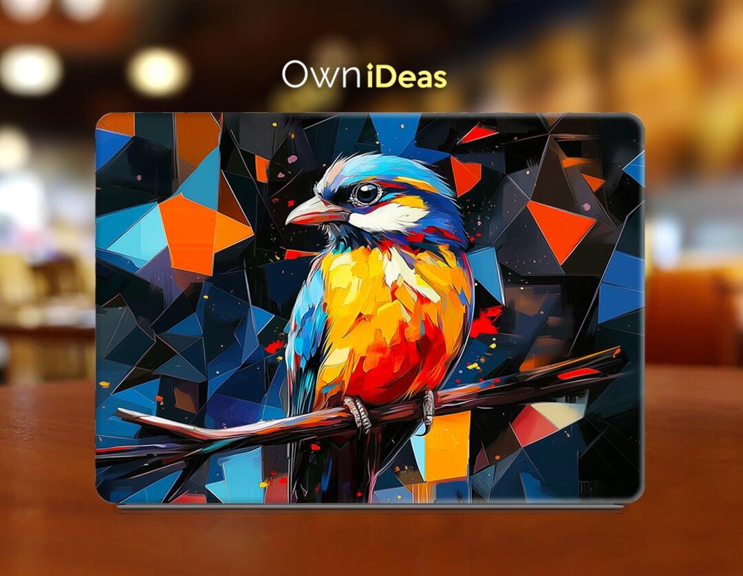 HP Laptop Sticker Blue Bird Personalized Birthday Gift for Hp Specter ...