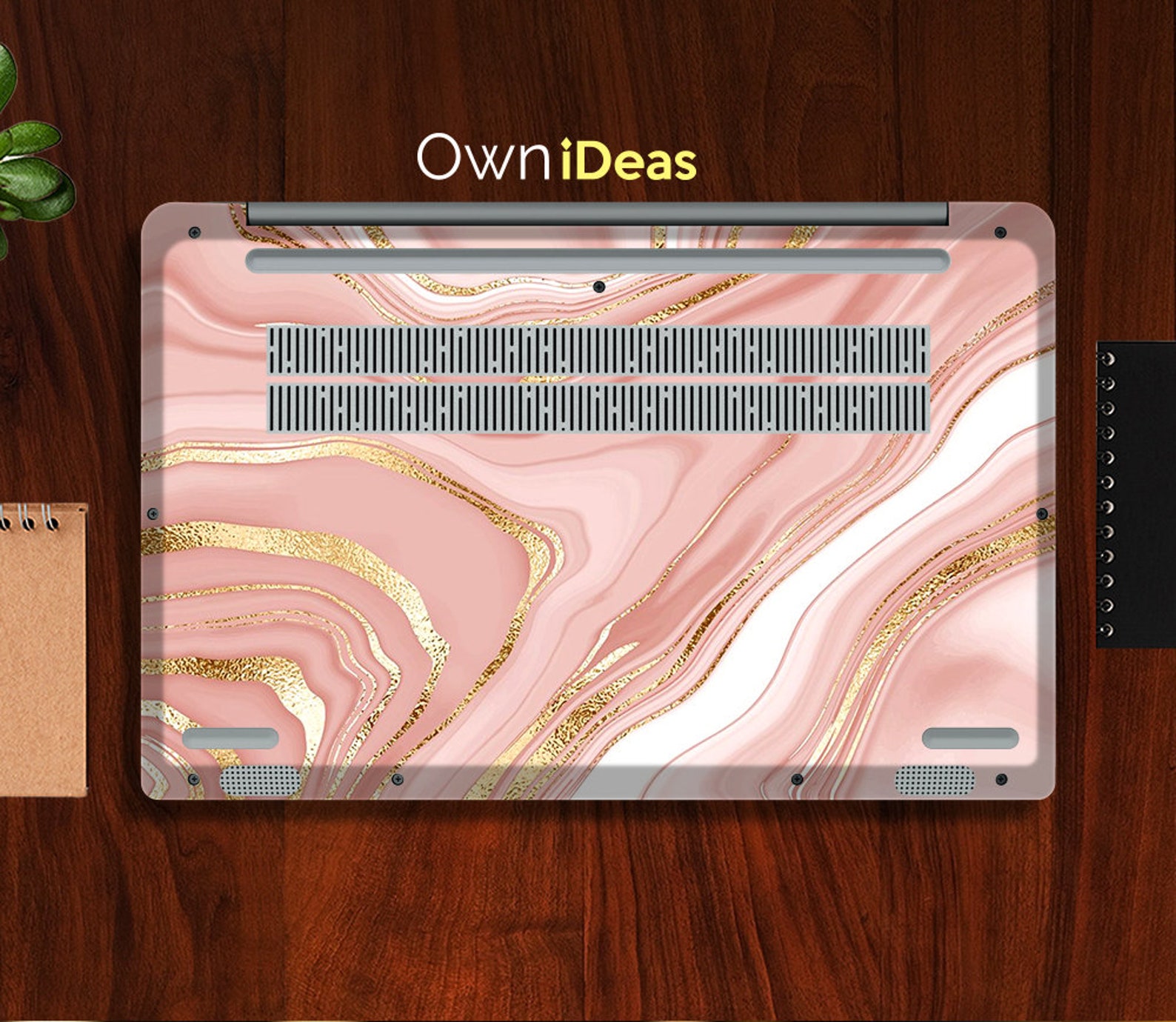 Lenovo Thinkpad Skin Pink Marble Design Personalized - Etsy