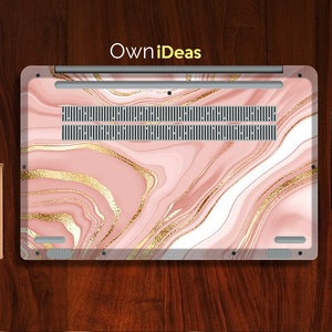 Lenovo Thinkpad Skin, Pink Marble Design Personalized Customizable Gift ...