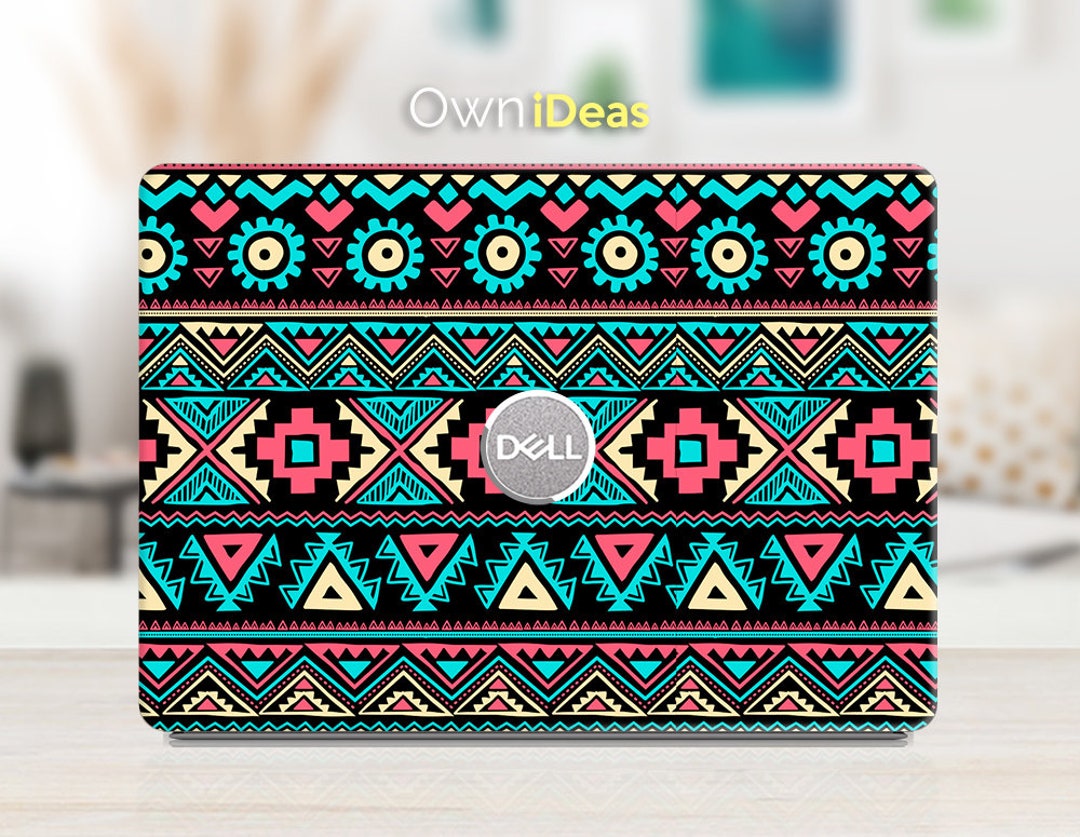 Dell Inspiron Skin, Geometric Pattern Style Personalized Customizable ...