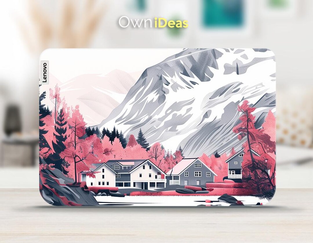 Lenovo Laptop Sticker House Design for Friends Personalized Gift Vinyl ...