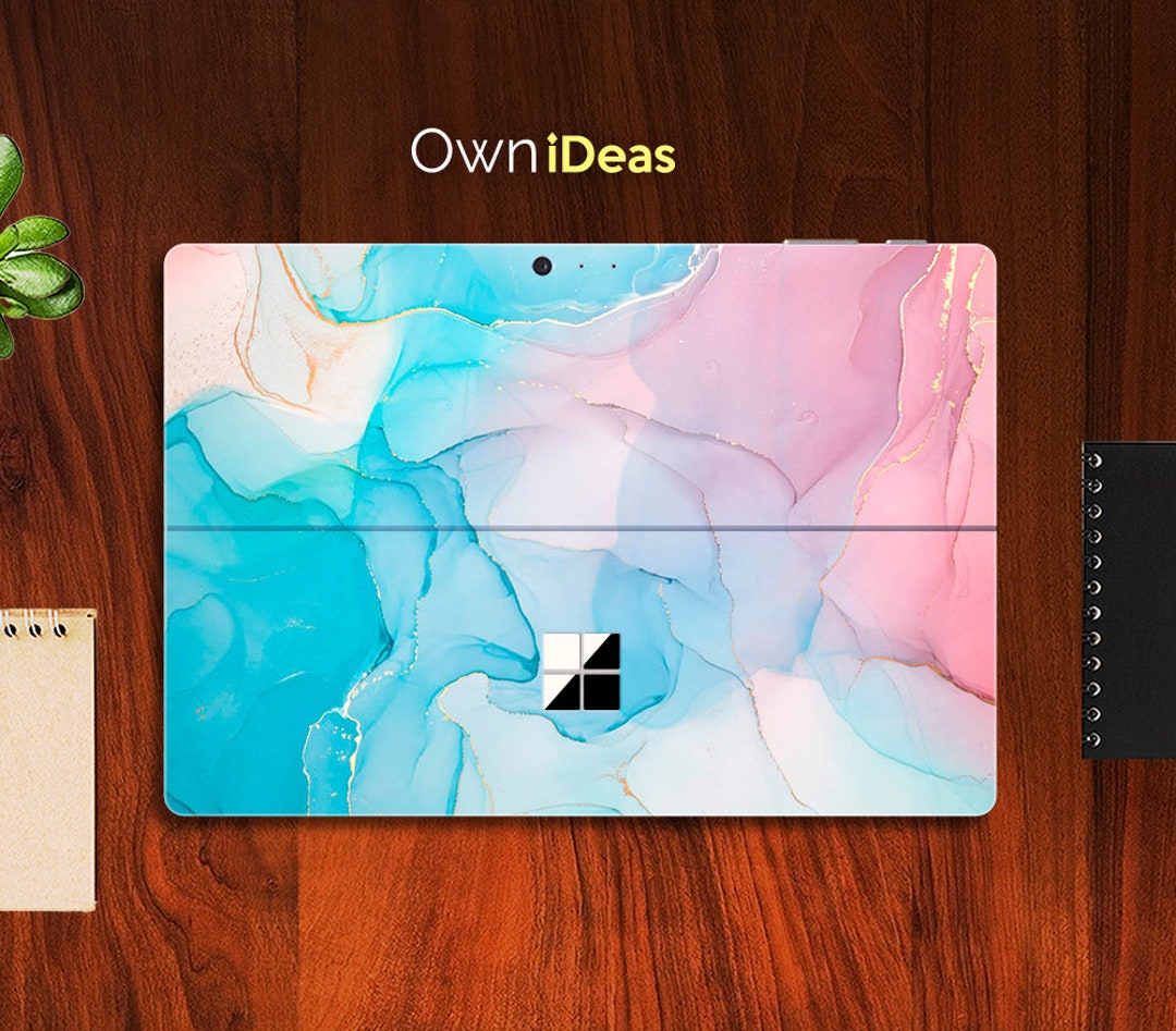 Surface Pro Decal Skin, Marble Design Personalized Gift, Fits Surface ...