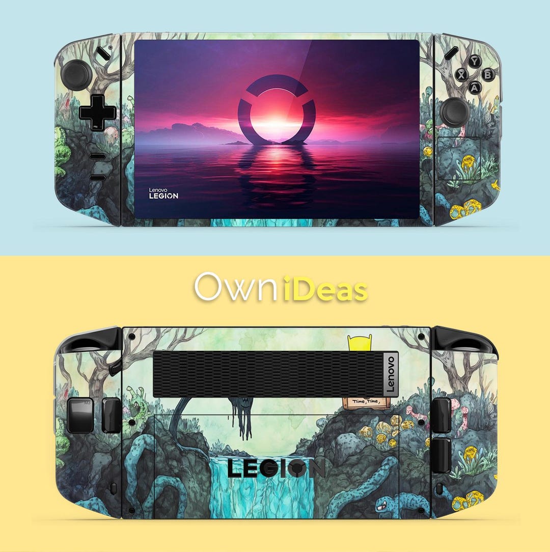 Legion Go S Skin Decal Sticker With Clear Case Magic Forest Pattern ...