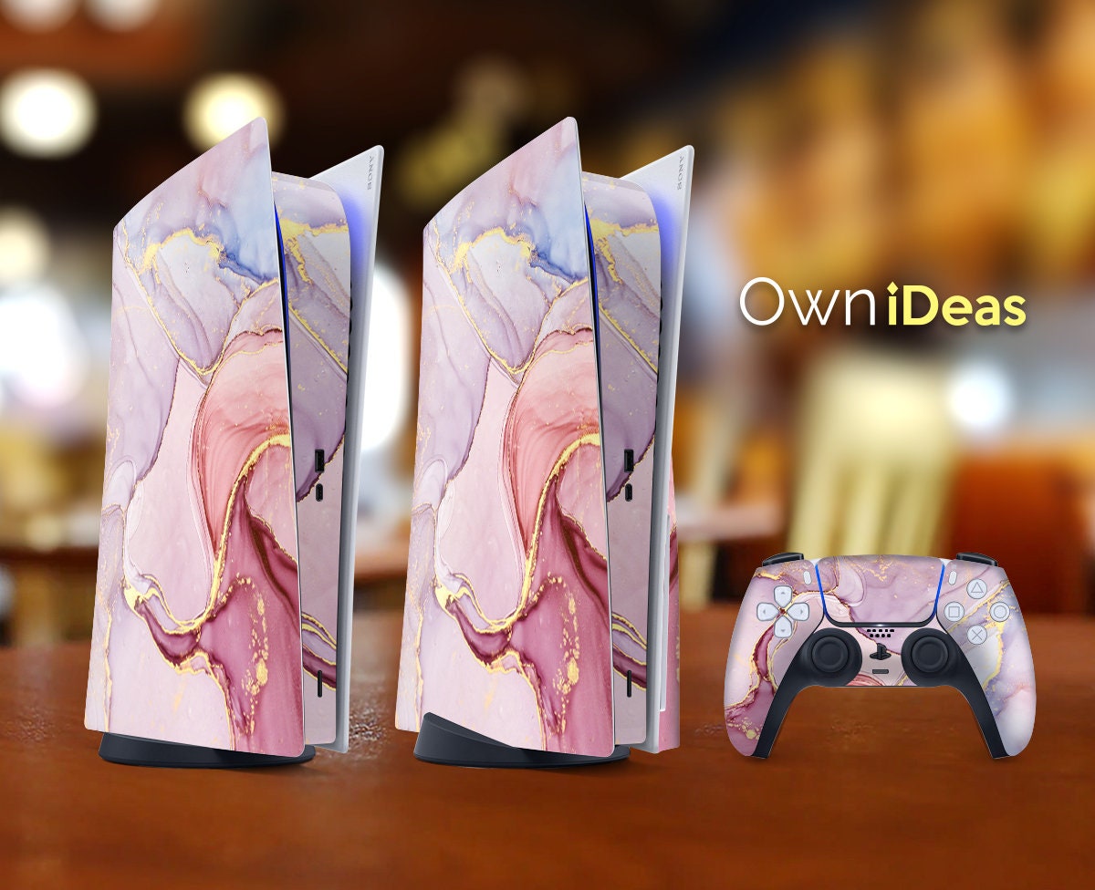 Customize Playstation 5 Skin Watercolor Painting Customizable - Etsy