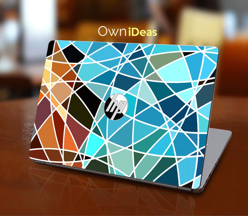 Hp Envy X360 Skin Geometric Patterns Personalized Gift Fits - Etsy