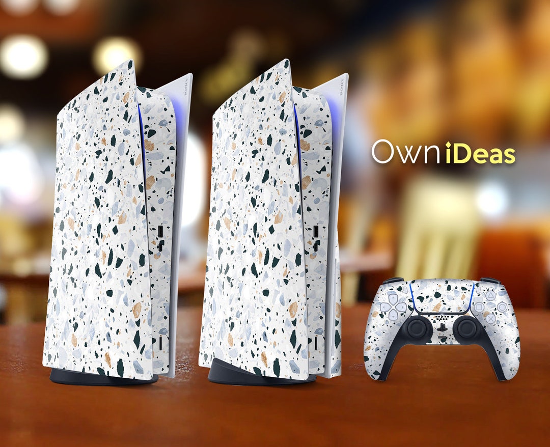 Custom Ps5 Controller Skin Terrazzo Texture Customizable Personalized ...