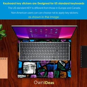 Hp Laptop Skin Abstract Dark Style Square Grid Design Stickers ...