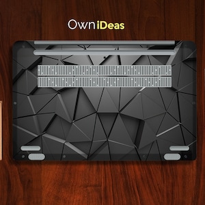 Lenovo Yoga Laptop Thinkpad Sticker Black Geometry Design Personalized ...