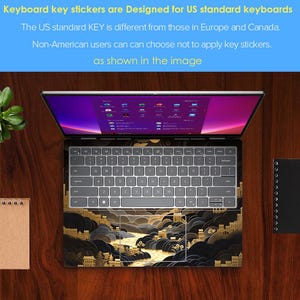 Hp Laptop Sticker Moon Pattern Personalized Gift Vinyl Sticker for Hp ...