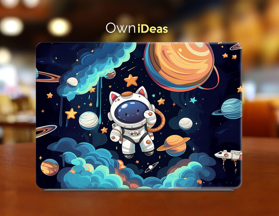 HP Laptop Sticker Laptop Skin Astronaut Personalized Gift for Her Fits ...