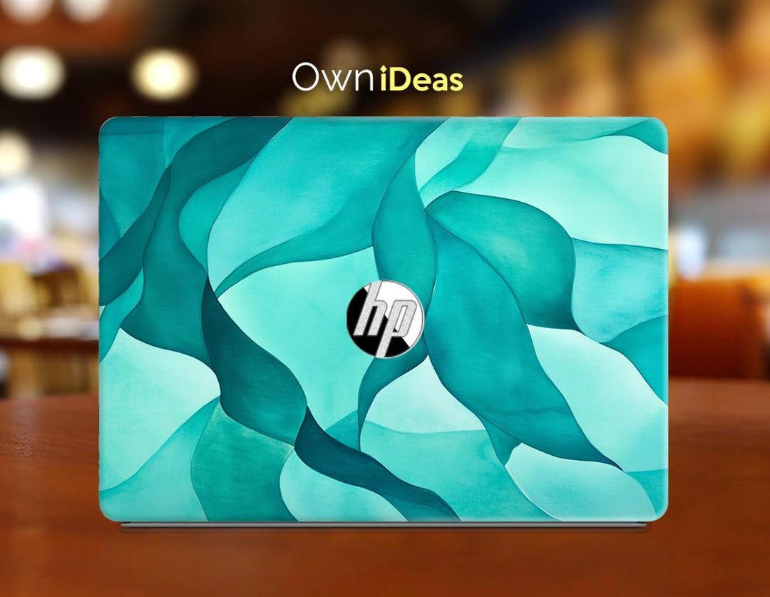 Hp Victus Laptop Decal Blue Marble Pattern Personalized Gift for ...