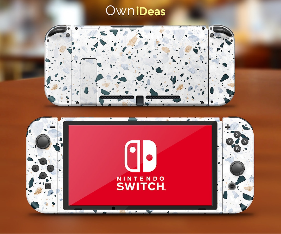 Nintendo Switch Skins, Terrazzo Texture Design, Personalized Gifts ...