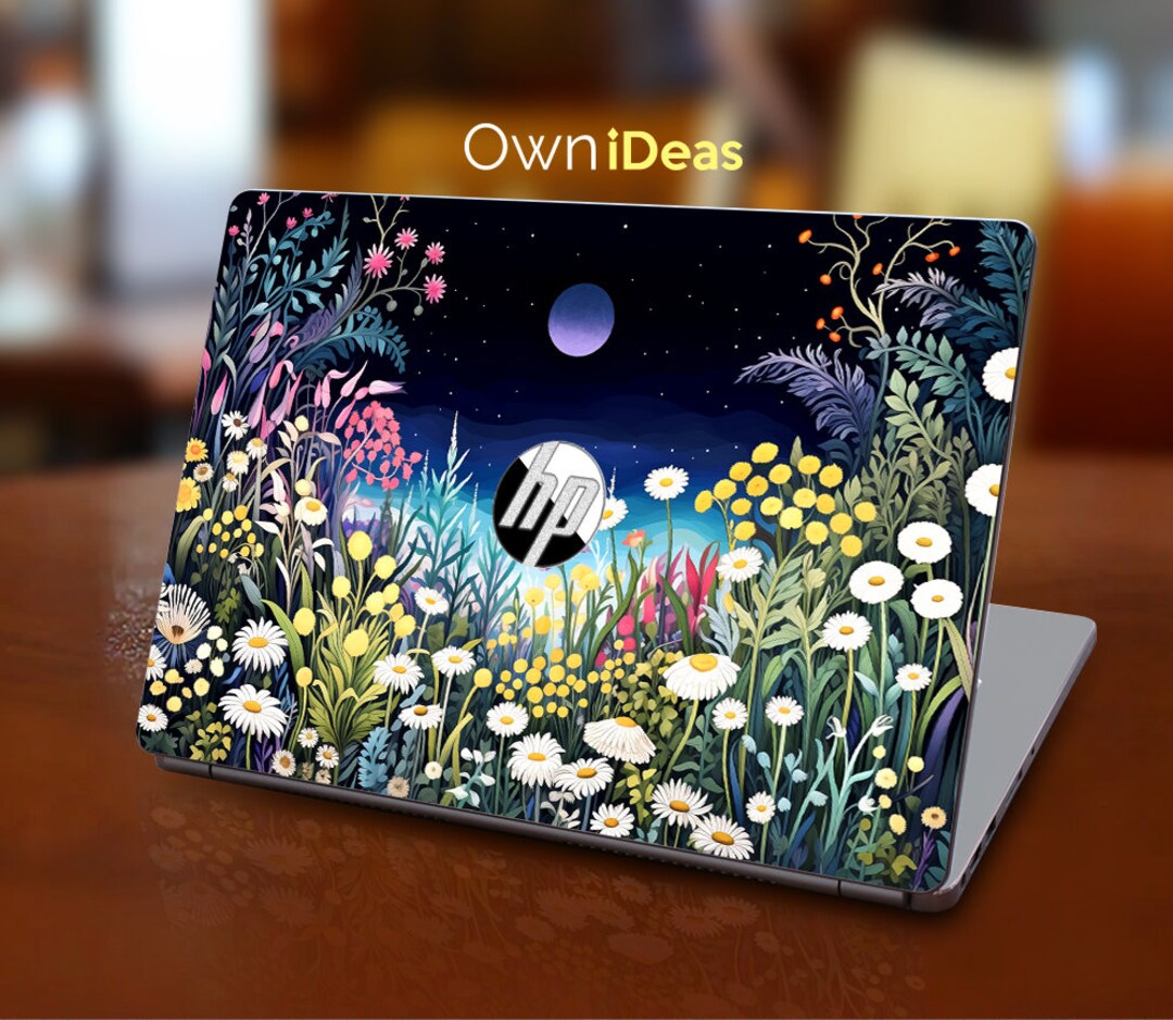Hp Elitebook Skin Convertible Laptop Unique Botanical Pattern ...