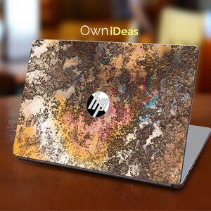 HP Probook Skins 14 Vinyl , Metal Style Personalized Gift, Fits HP ...