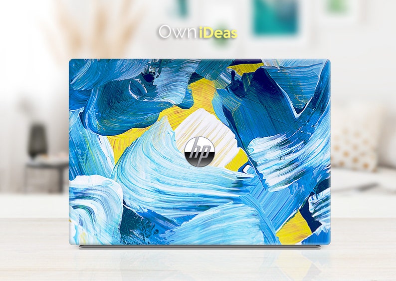 Hp Omen Laptop Skins Abstract Oil Painting Personalized - Etsy