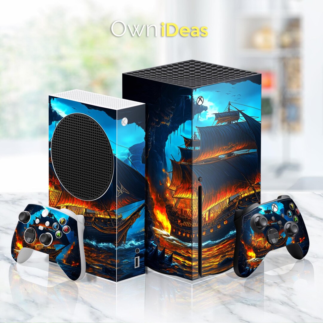 Xbox One Stickers Corsair Design Personalized Custom Gift Vinyl Sticker ...