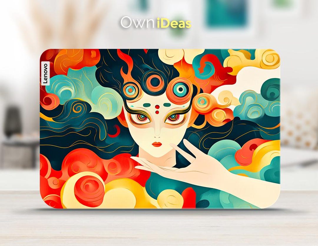 Lenovo Thinkbook 16 Laptop Sticker Colorful Beauty Design Personalized ...