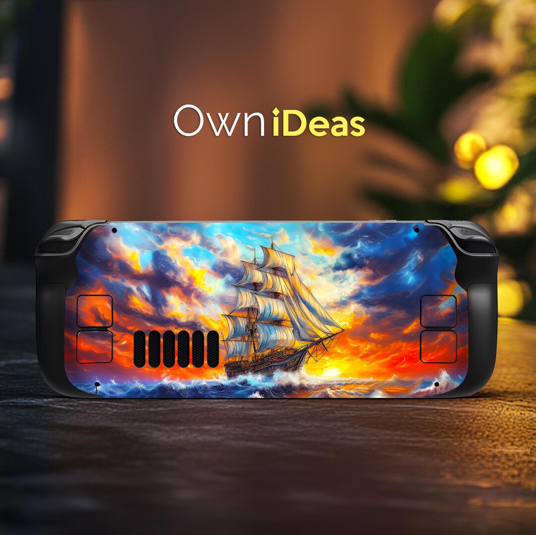Steam Deck Custom Sailboat Sticker Vinyl Sticker Suitable for Steam ...